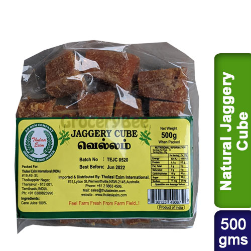 Buy Natural Jaggery Cube 500g online Sydney Australia | Grocery Bee ...