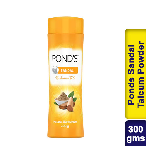 Buy Ponds Sandal Talc Pond's Sandalwood Talcum Powder Natural Sunscreen ...